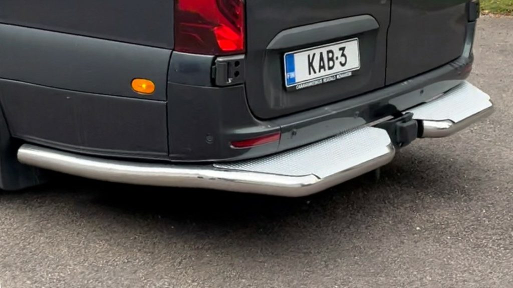 Rear corner bars for vans - RST-Steel