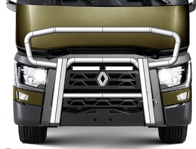 Bull Bar Dakar Renault T - RST-Steel