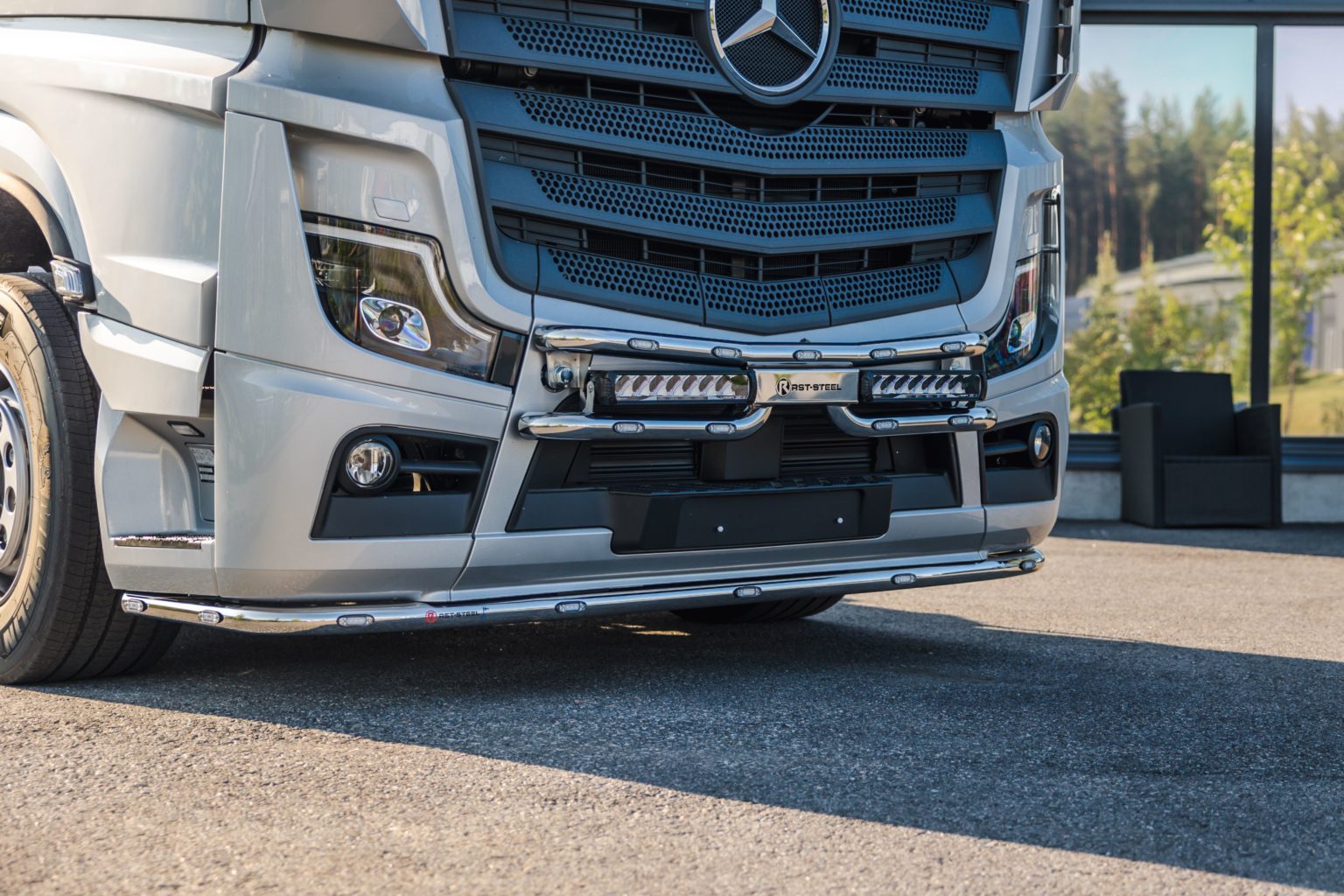 Front Spoiler Bars - RST-Steel Oy