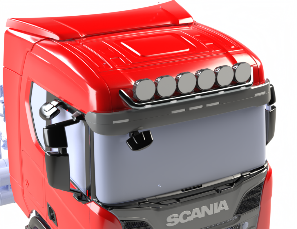 Roof Bar Scania NG P/ G/ R 2017-, Normal - RST-Steel