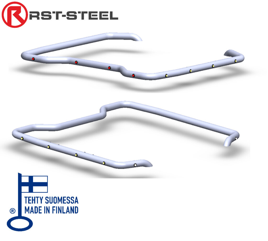 Roof Bar Caterpillar 926M - RST-Steel