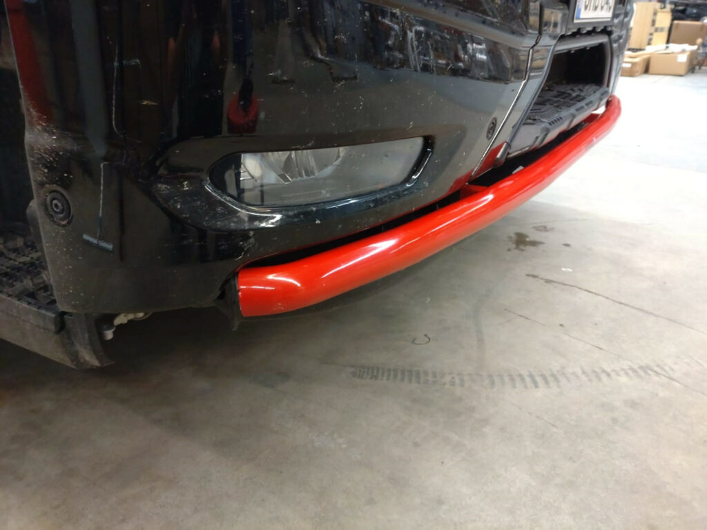 Front Spoiler Bar MAN TGX 2022-, Steel Bumper - RST-Steel