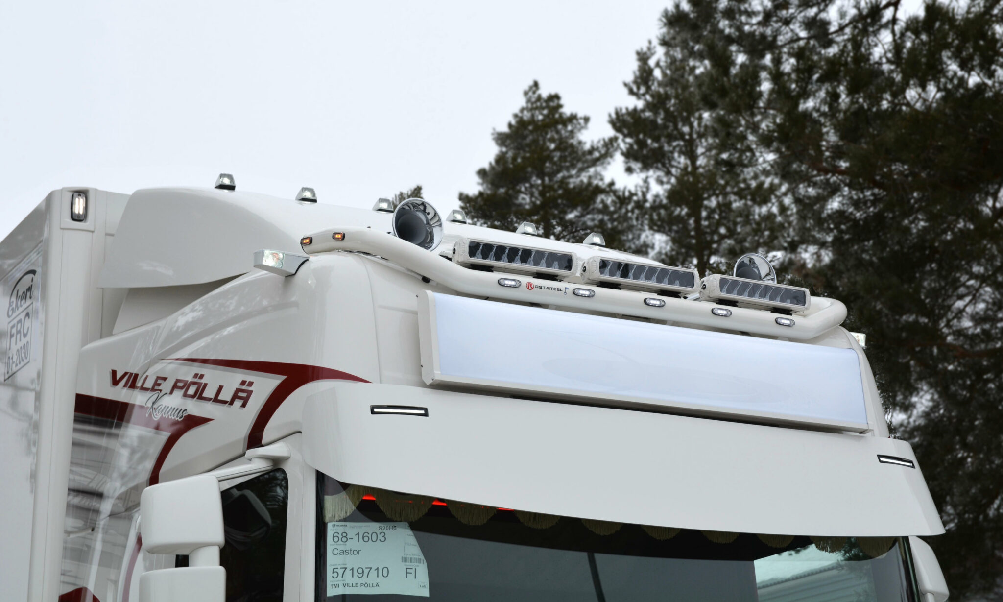 Roof Bar Scania NextGen 2017- Highline - RST-Steel