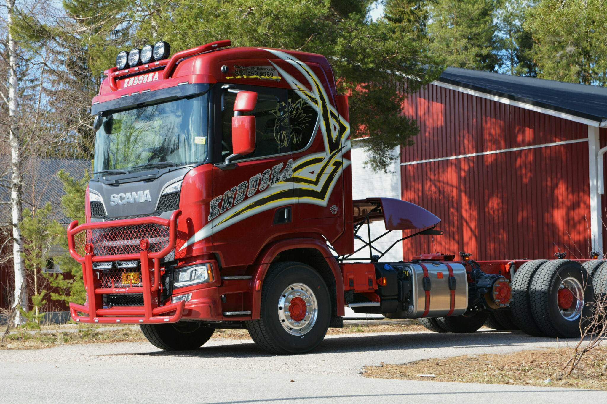 Roof Bar Scania NextGen 2017- Normal Cab - RST-Steel