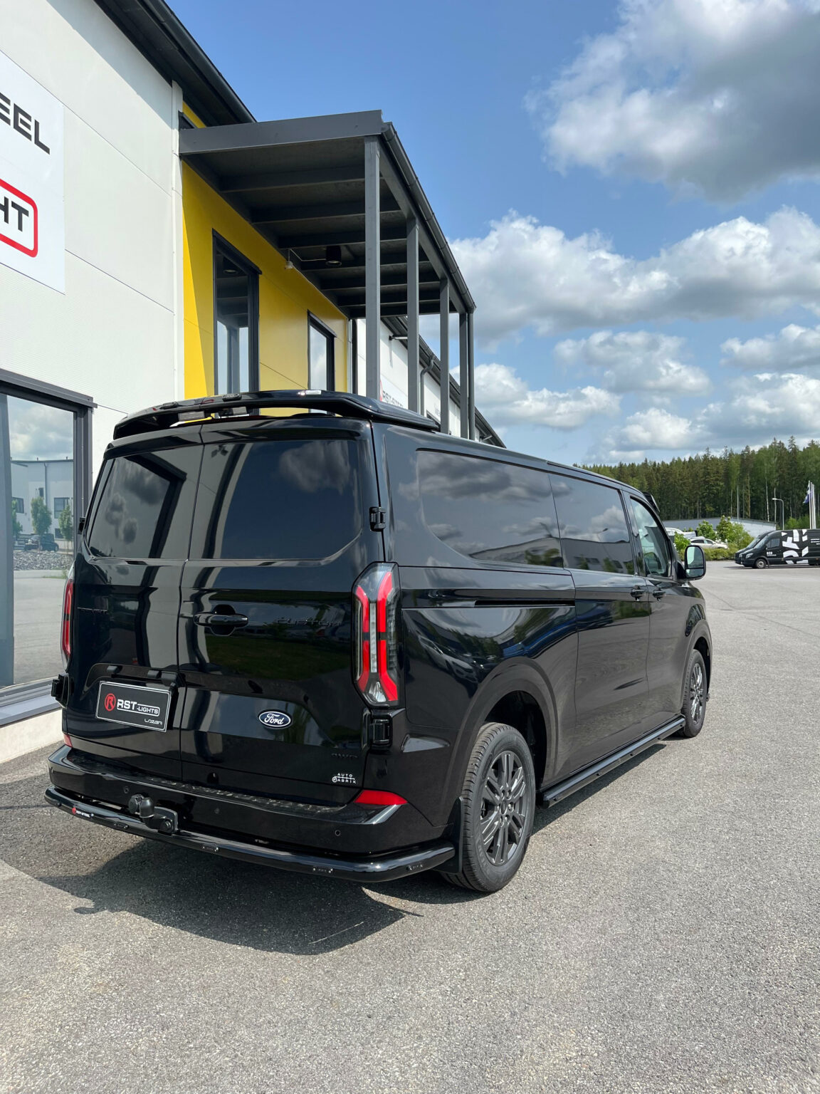 Rear Bar Ford Transit Custom 2023- RST-Steel